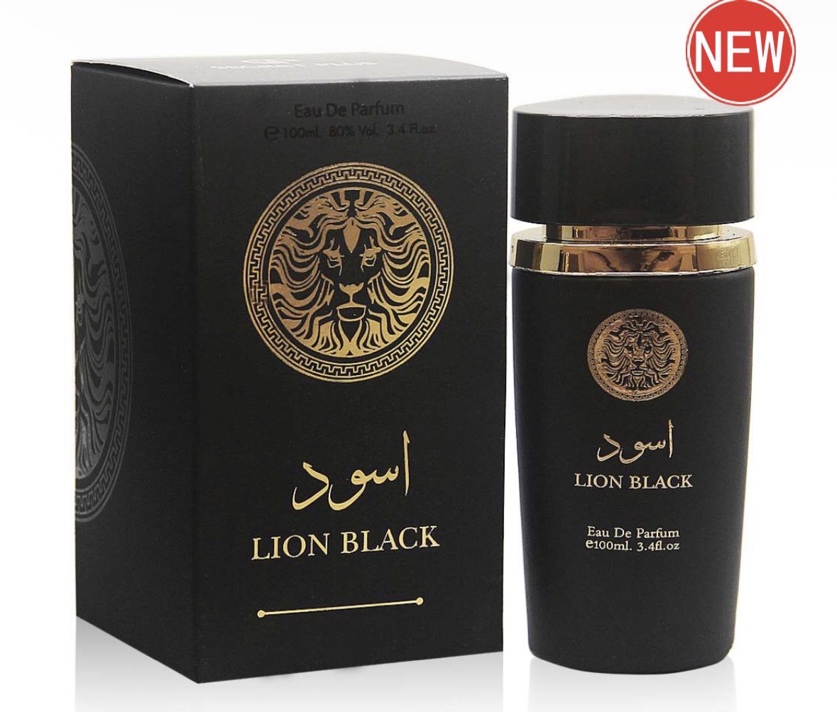 Lion Black Perfume for Men 3.4 oz Wholesale, Perfumes Wholesale
